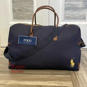Polo Ralph Lauren | Bags | Ralph Lauren Polo Rlr Duffle Bag Gym Bag Weekender Holdall Luggage ...